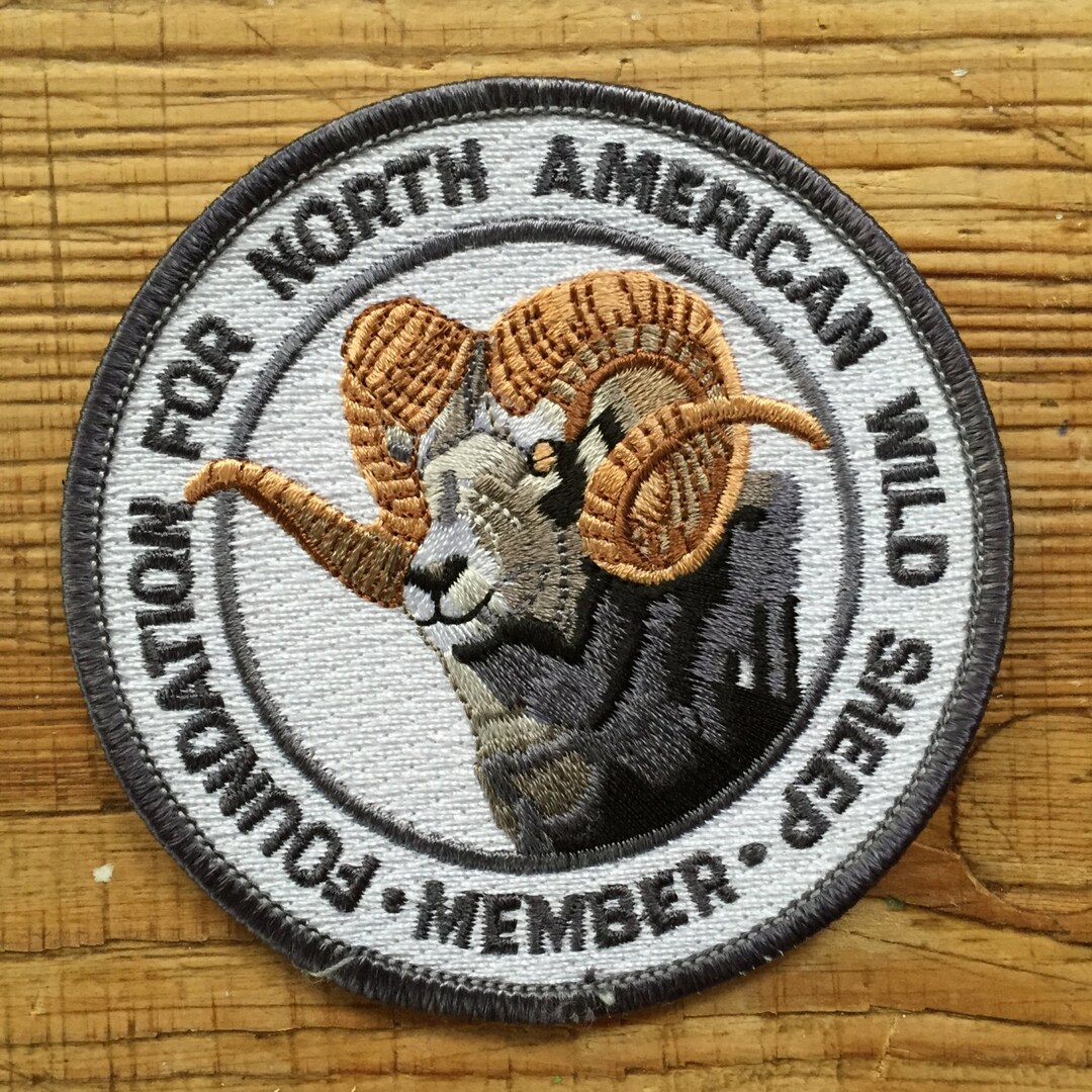 Foundation for North American Wild Sheep Member Patch - Etsy