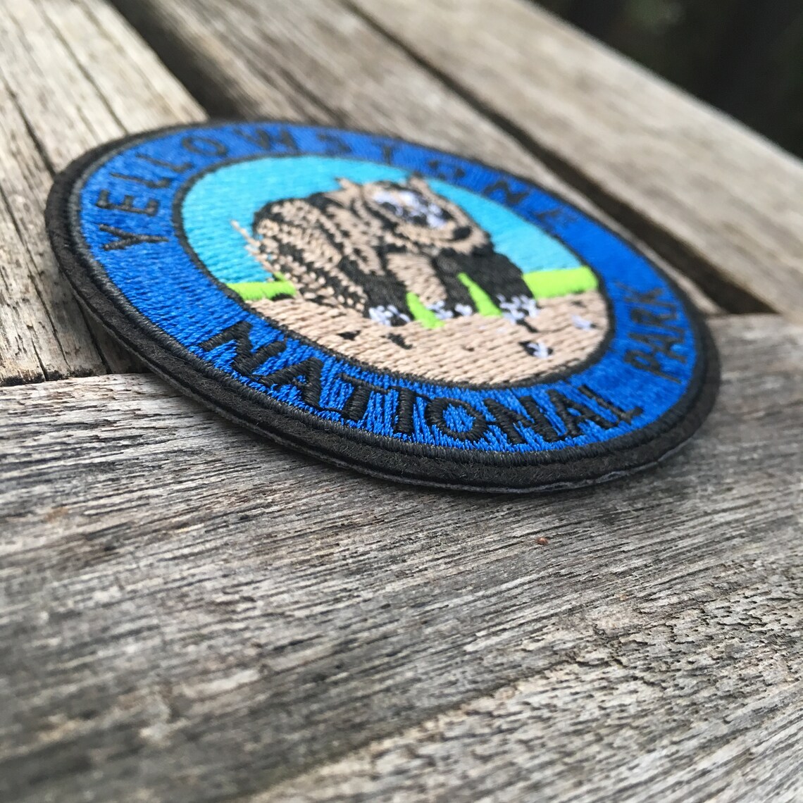 Yellowstone National Park Travel Patch - Etsy