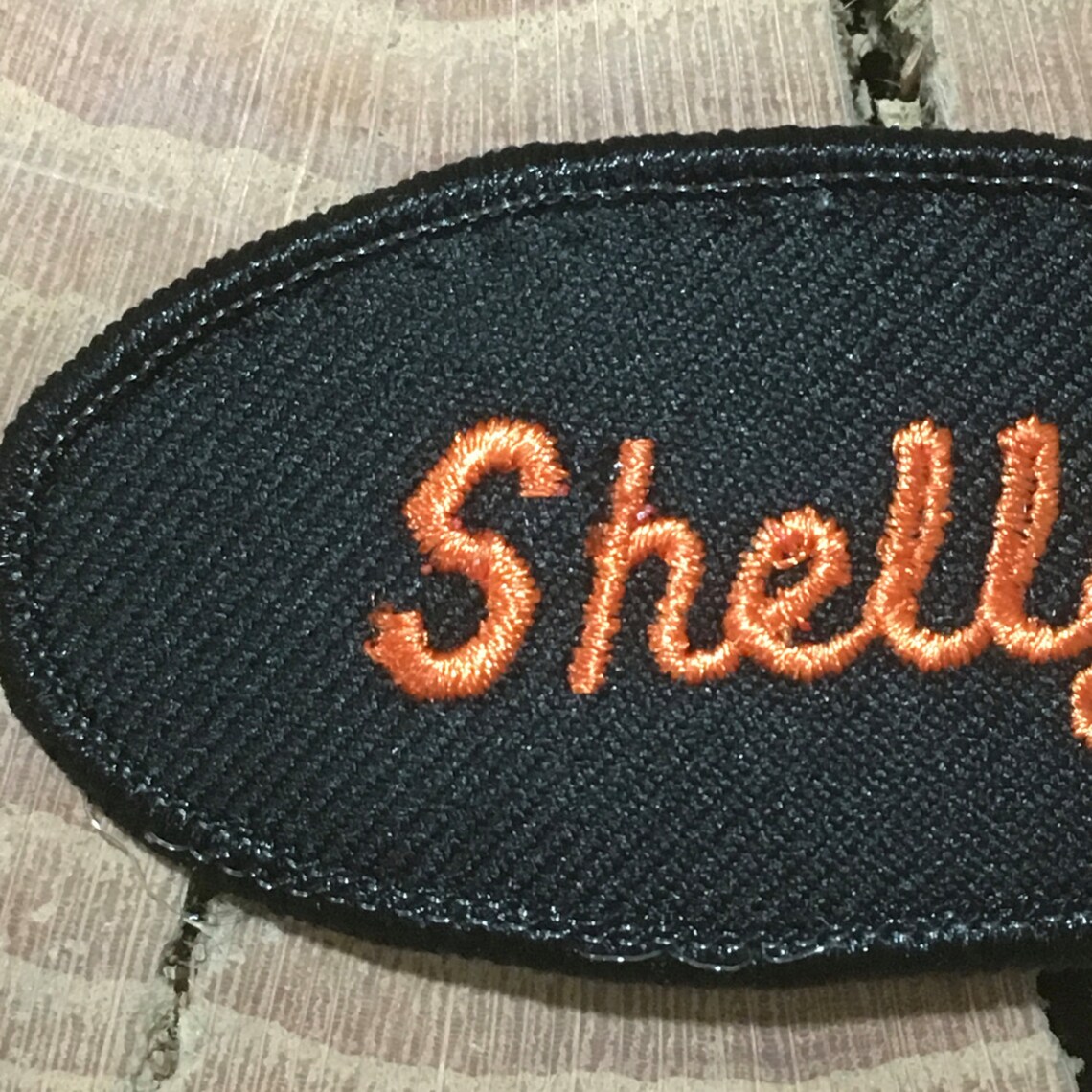 Shelly. A Black Work Shirt Name Patch That Says - Etsy