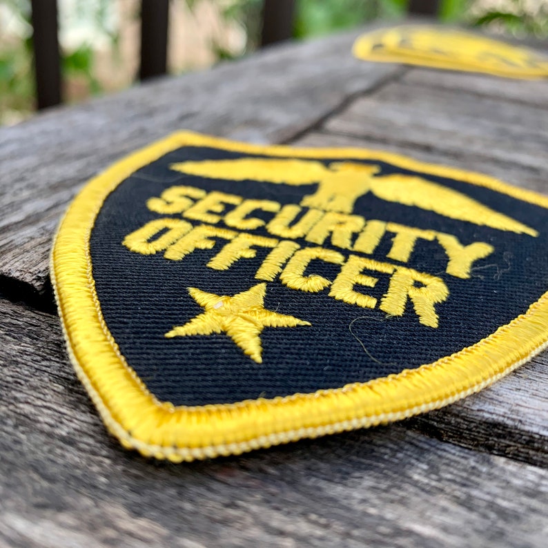 Security Officer Patch - Etsy