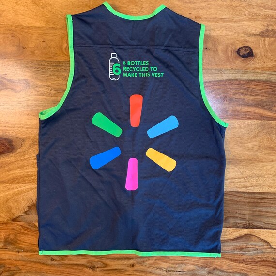 Walmart Greeter Customer Service Vest Size Small - Gem