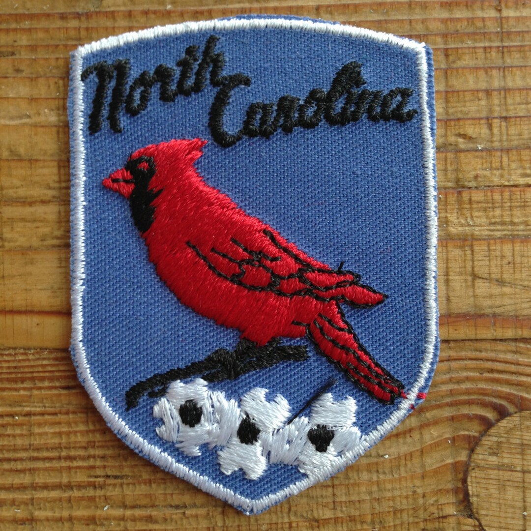 North Carolina Vintage Travel Patch by Voyager - Etsy