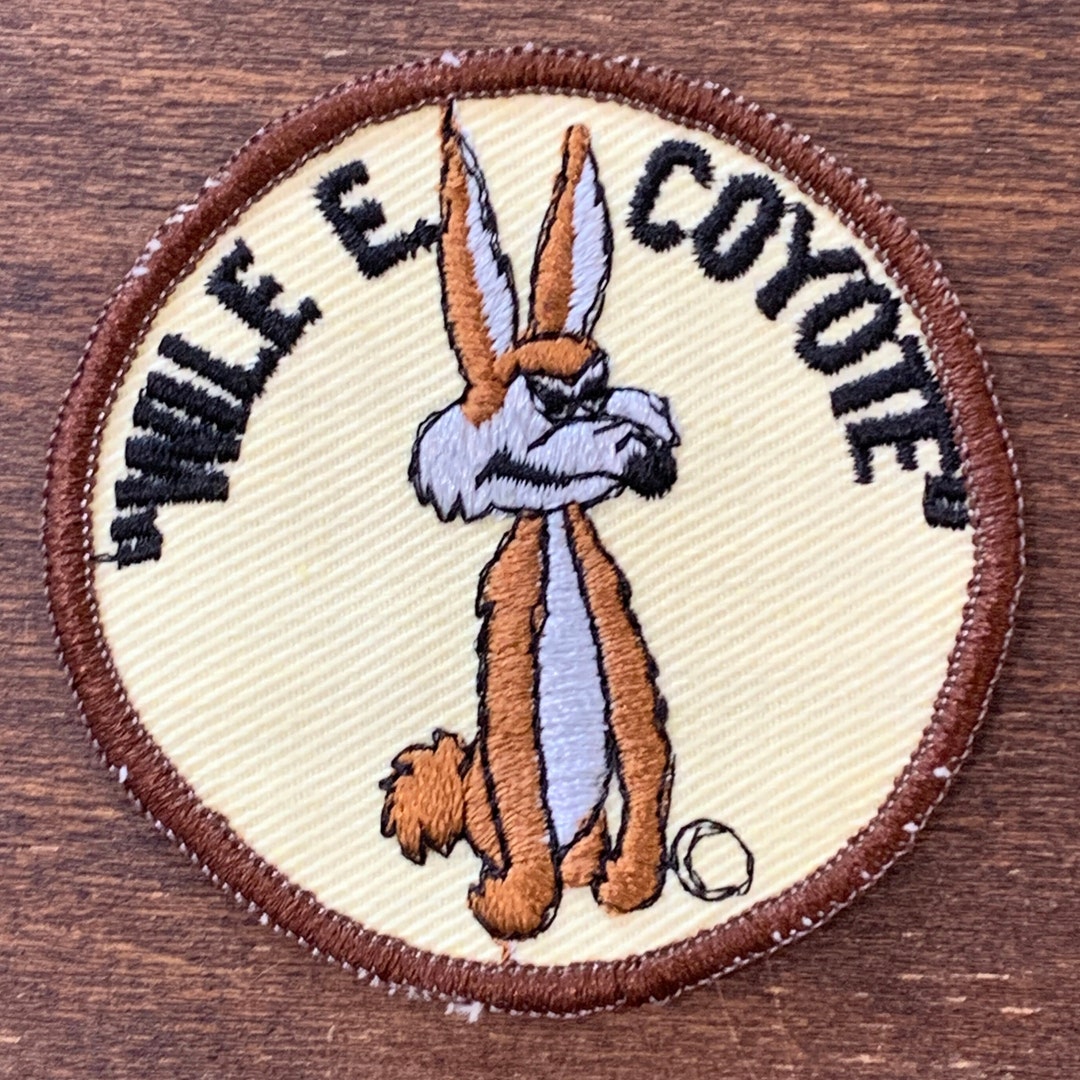 Wile E. Coyote Vintage Novelty Patch - Etsy