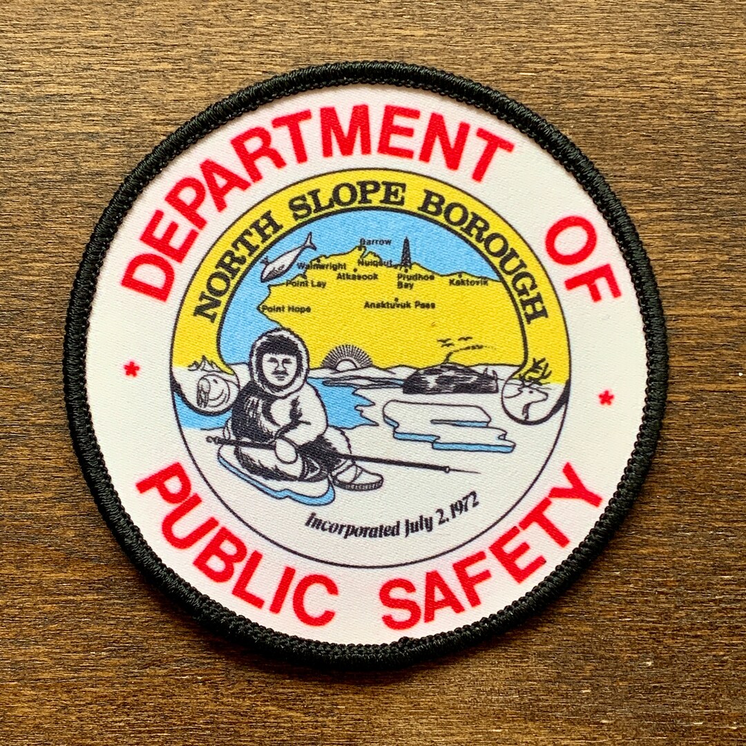 Alaska North Slope Borough Department of Public Safety Patch - Etsy