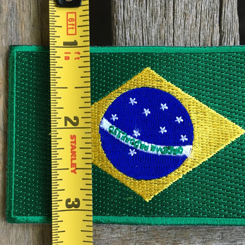 Brazil Flag Souvenir Travel Patch - Etsy