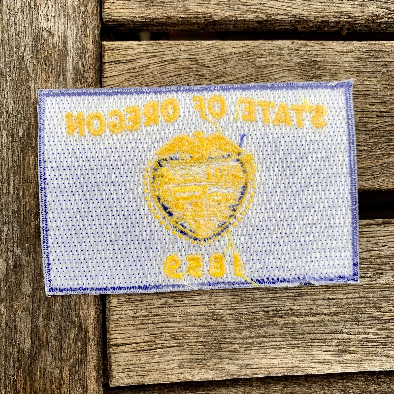 State of Oregon Flag Patch - Etsy