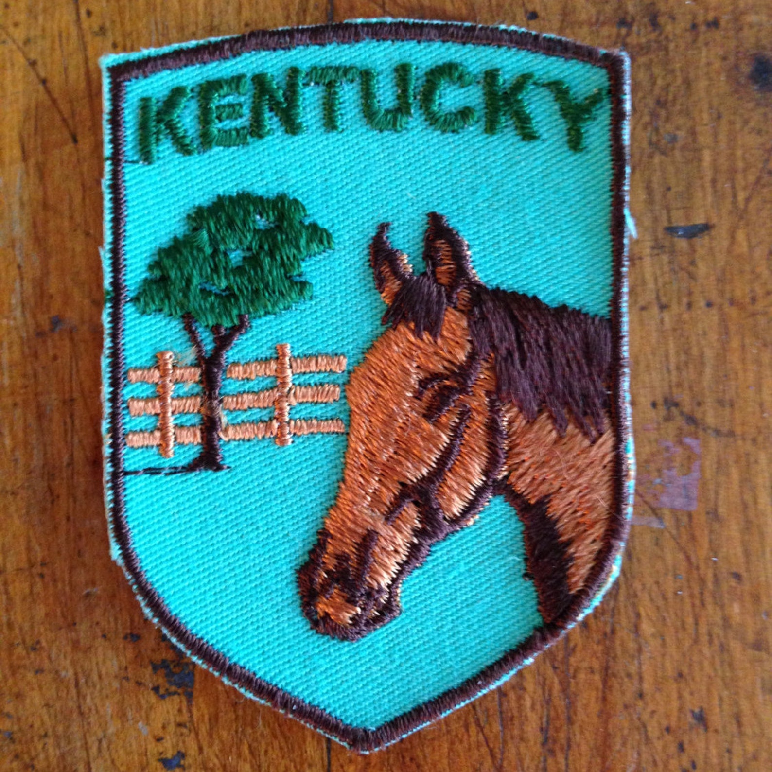 Kentucky Vintage Souvenir Travel Patch by Voyager | Etsy