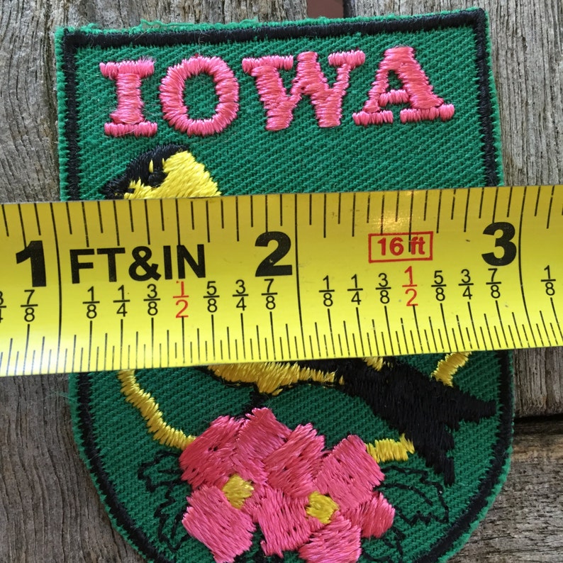 Iowa Vintage Travel Patch by Voyager - Etsy
