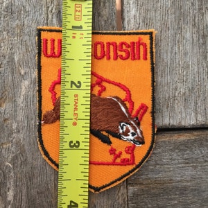 Wisconsin Vintage Souvenir Travel Patch by Voyager - Etsy