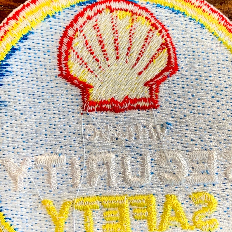 Shell WRMC Security Safety Service Work Shirt Uniform Patch - Etsy