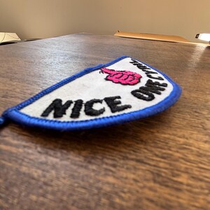 Nice One Cyril! Vintage Souvenir Patch - Etsy