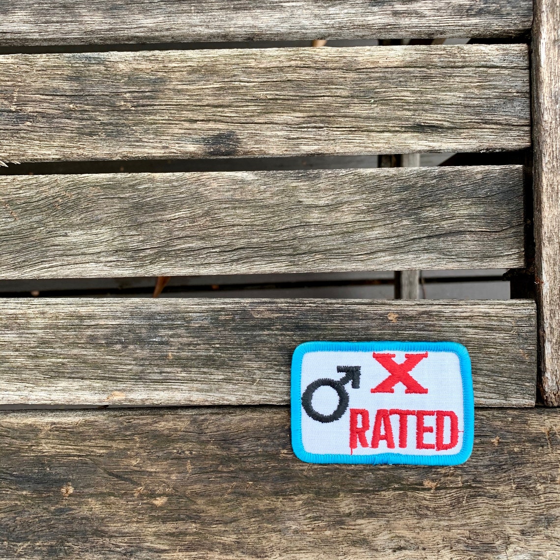 X-rated Vintage Novelty Patch - Etsy