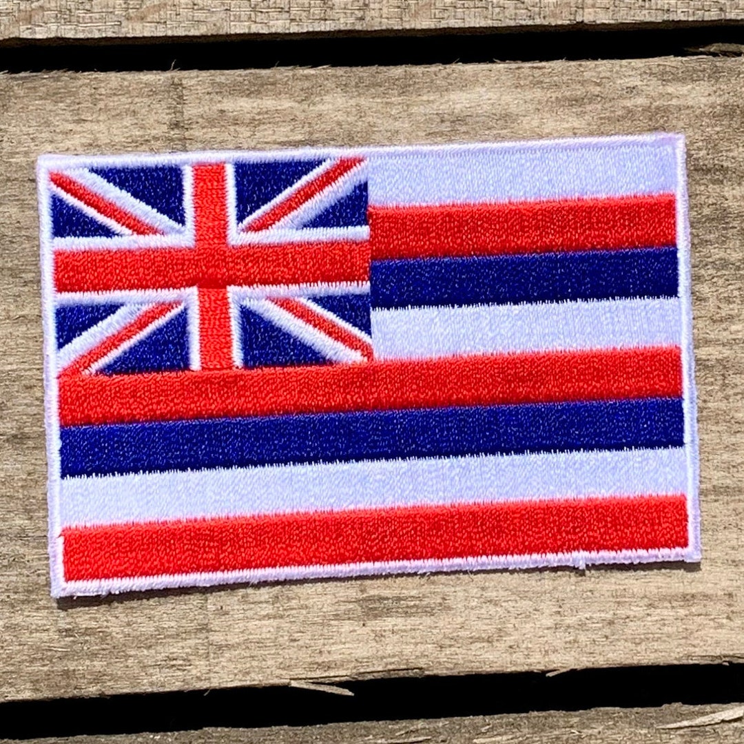 Hawaii Flag Souvenir Travel Patch - Etsy