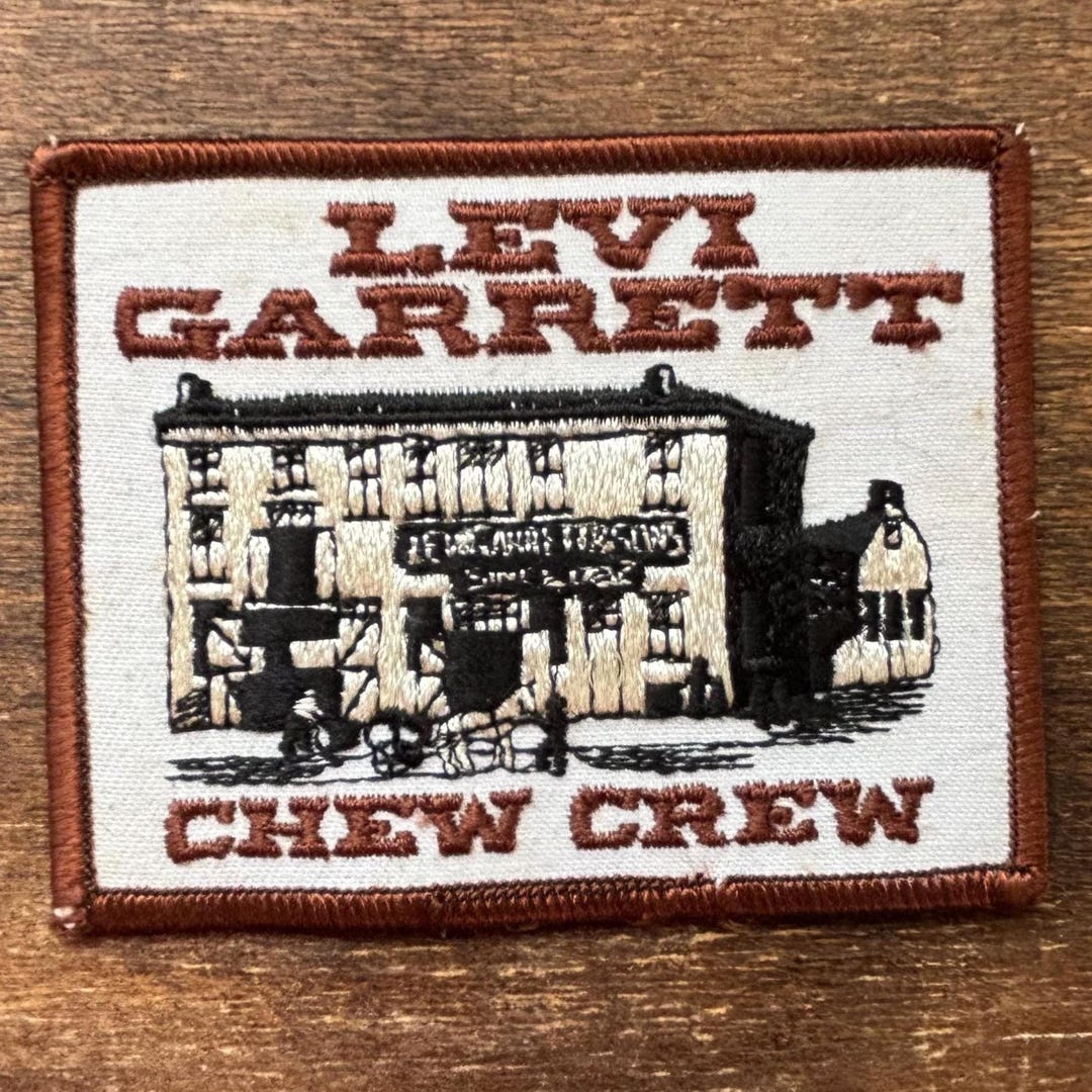 Levi Garrett, Chew Crew, Vintage Patch - Etsy
