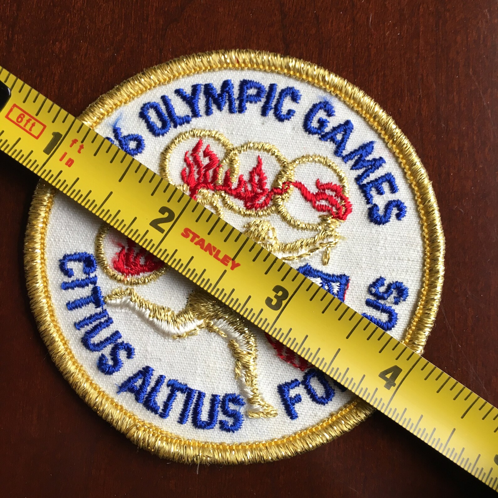 1976 Olympics Games Vintage Souvenir Patch | Etsy