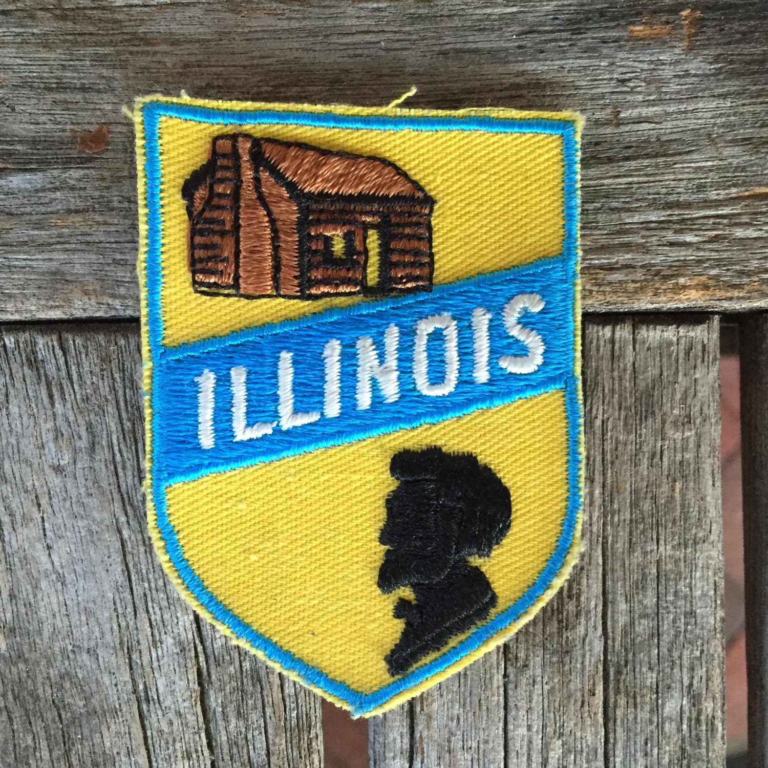 Illinois Vintage Travel Patch by Voyager | Etsy