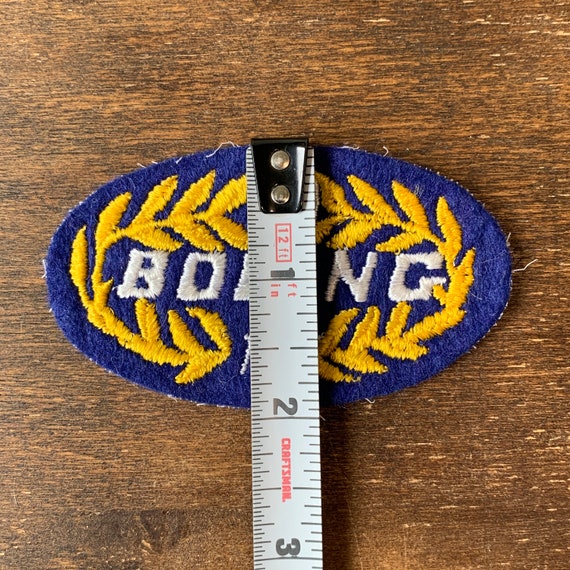 Boeing Test Team Work Shirt Uniform Patch - Gem