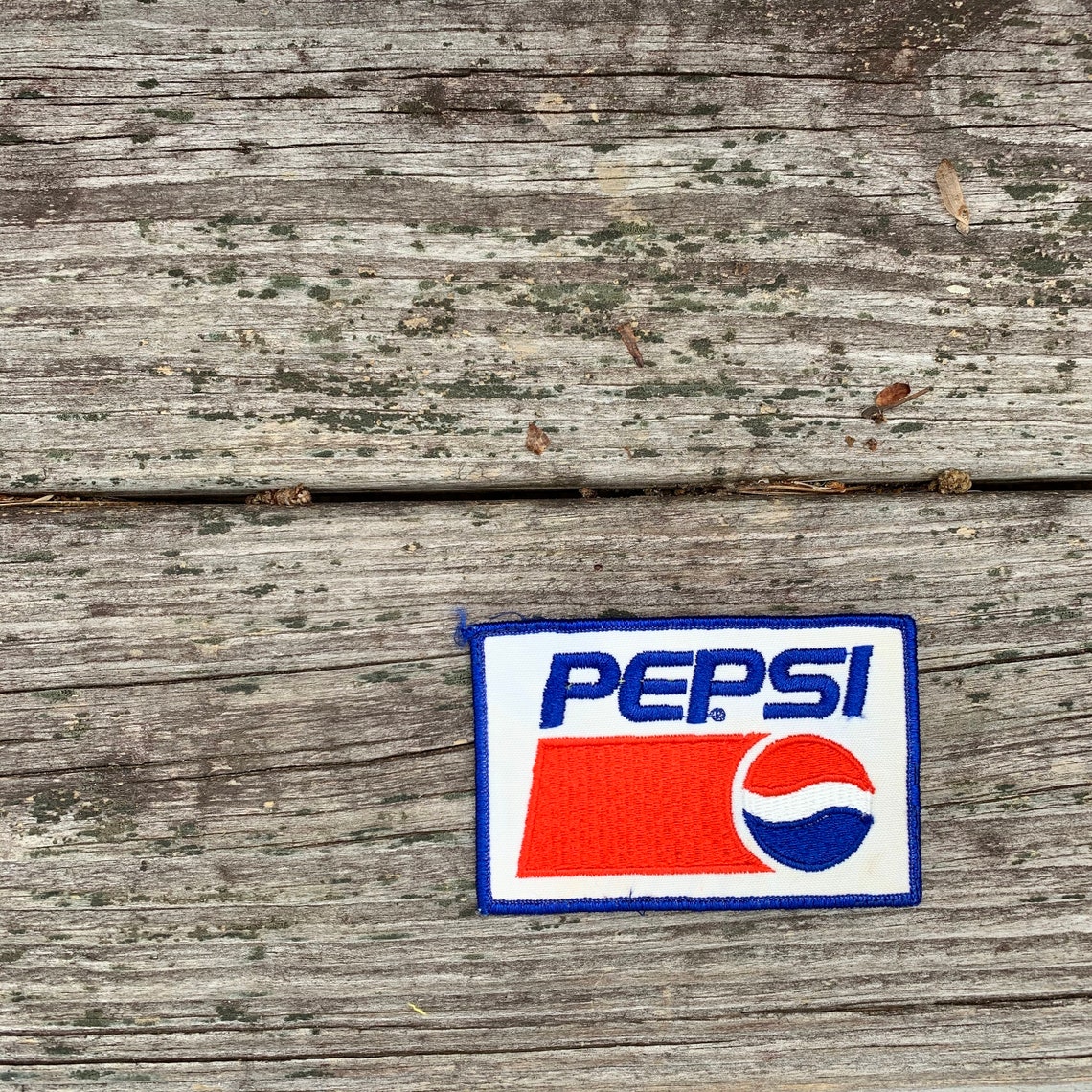 Pepsi. A work shirt uniform patch with the old Pepsi logo. | Etsy