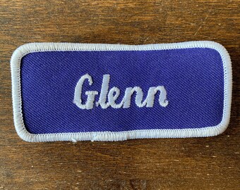 Pam. A White Work Shirt Patch That Says "pam" in Orange Script. - Etsy