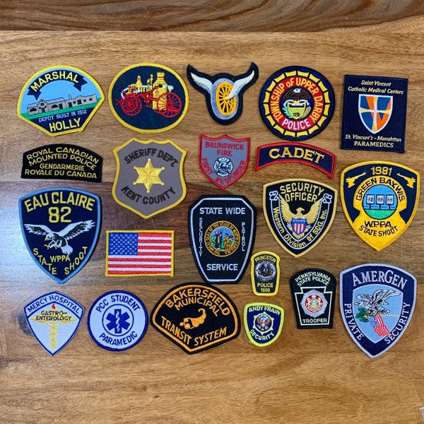 First Responder Patches - Etsy