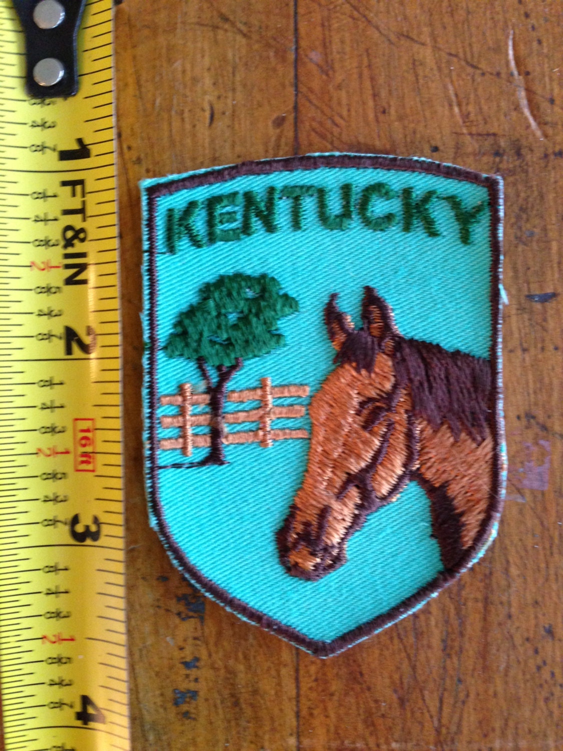 Kentucky Vintage Souvenir Travel Patch by Voyager | Etsy