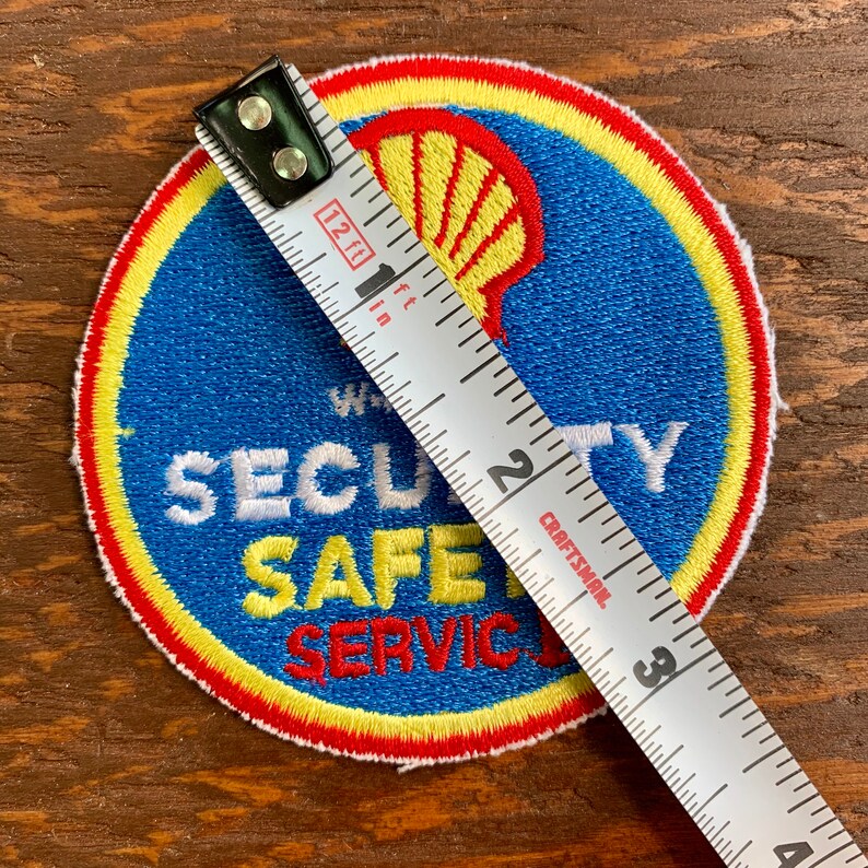 Shell WRMC Security Safety Service Work Shirt Uniform Patch - Etsy
