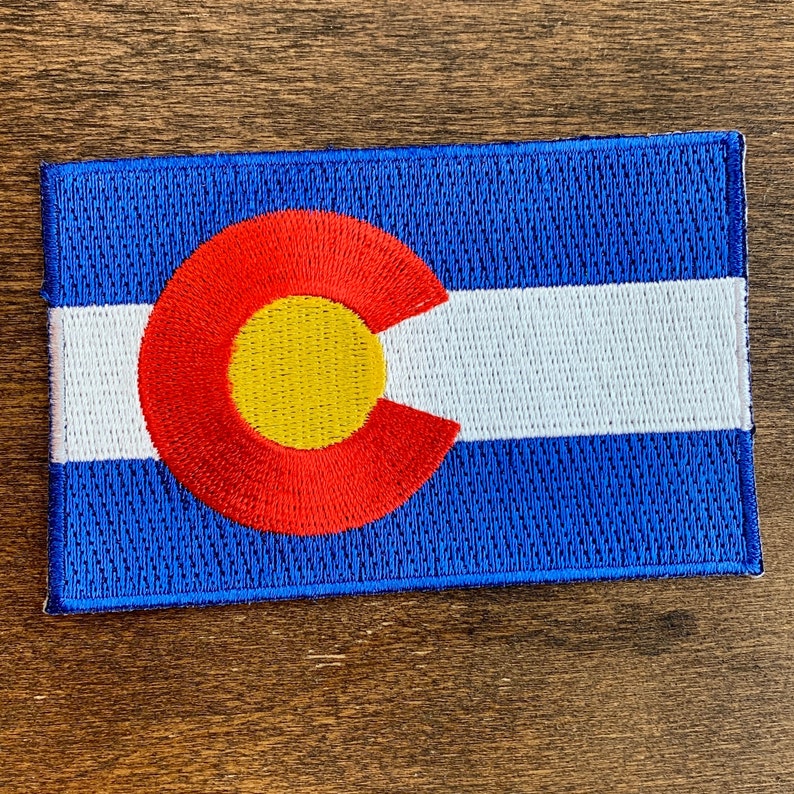 Colorado State Flag Travel Patch - Etsy