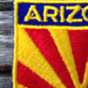 Arizona Vintage Travel Patch by Voyager - Etsy
