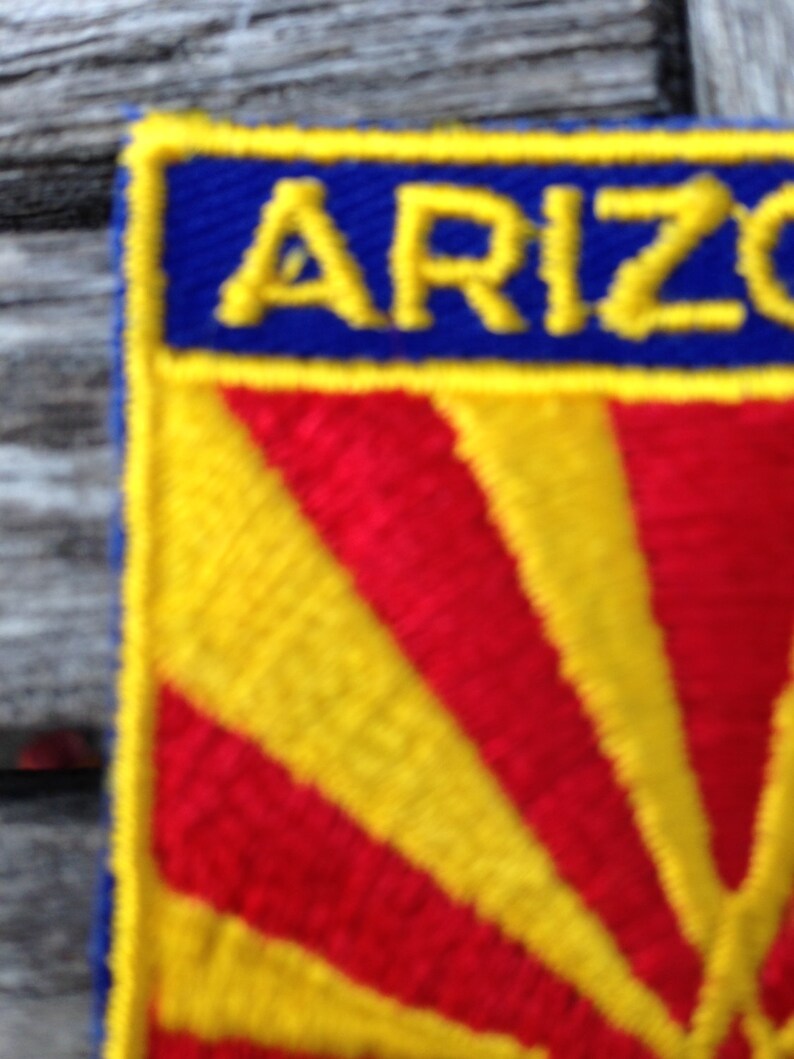 Arizona Vintage Travel Patch by Voyager - Etsy