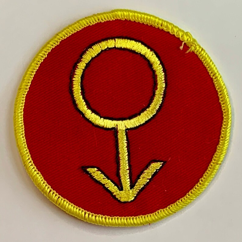 Man Symbol Souvenir/novelty Patch - Etsy