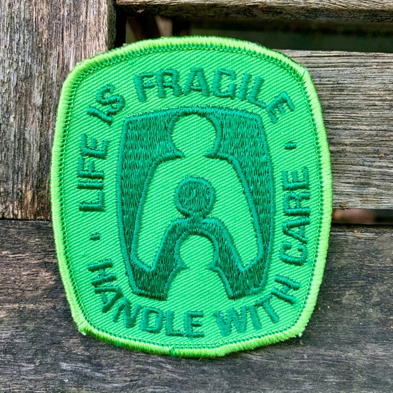 Life is Fragile Handle With Care Patch | Etsy
