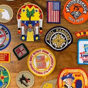 A Batch/lot of 40 Vintage Boy Scout Patches - Etsy