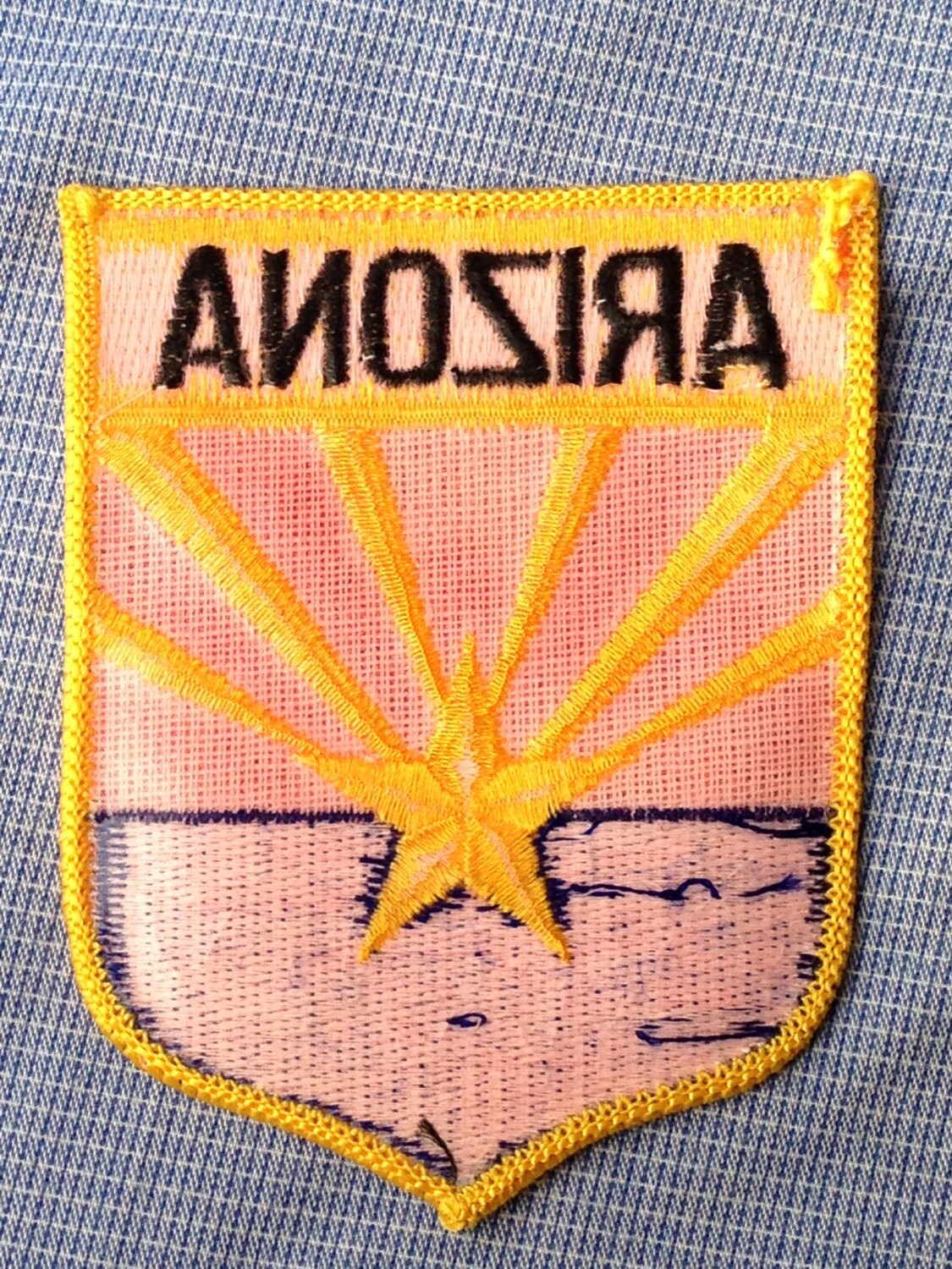 Arizona Flag Souvenir Travel Patch | Etsy