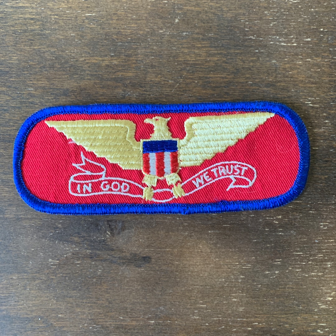 In God We Trust Vintage Patch - Etsy
