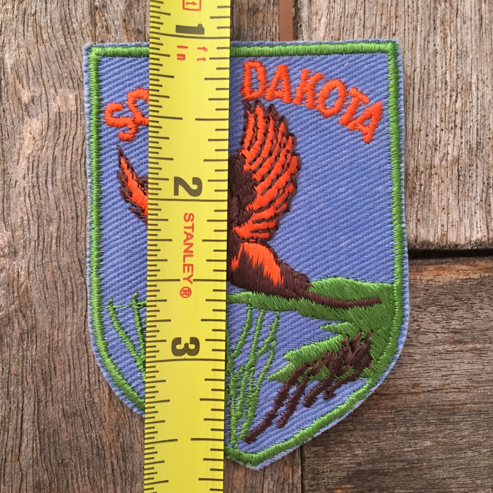 South Dakota Vintage Travel Patch by Voyager | Etsy