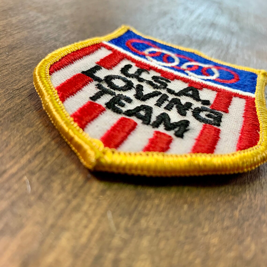 USA Loving Team vintage Souvenir Novelty Patch - Etsy France
