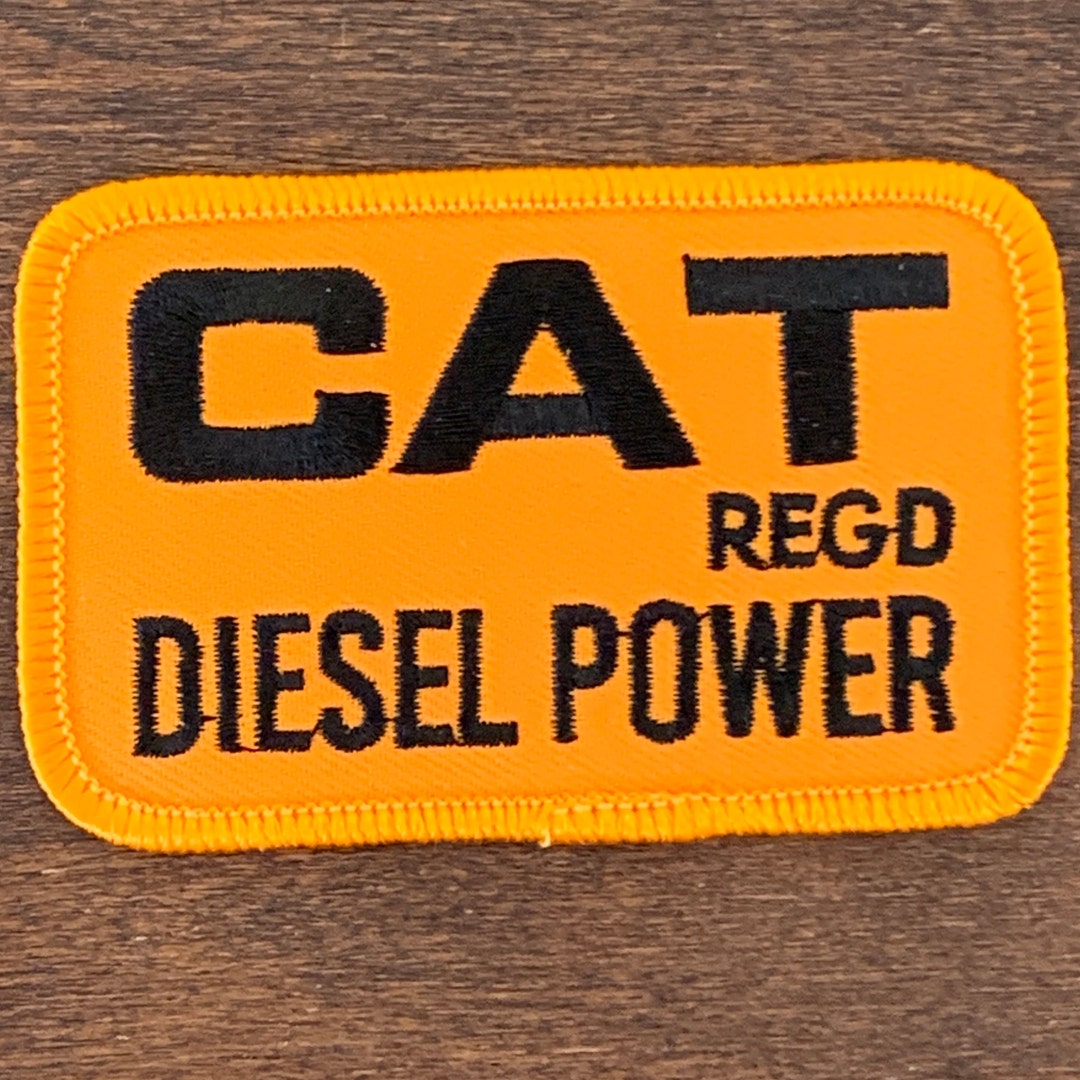 CAT Diesel Power Uniform Logo Patch - Etsy