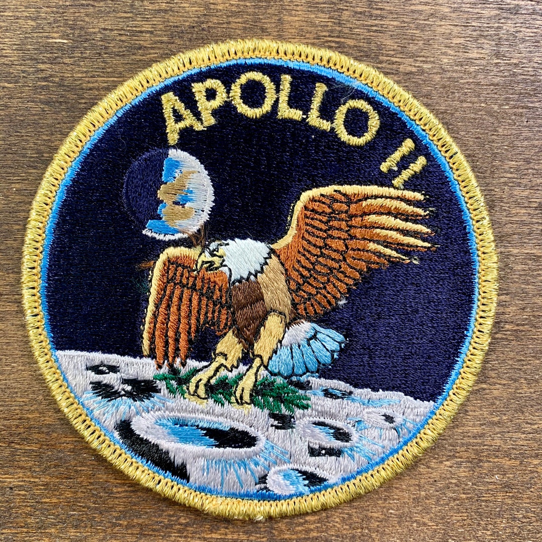 Apollo 11 Mission NASA Souvenir Space Patch - Etsy