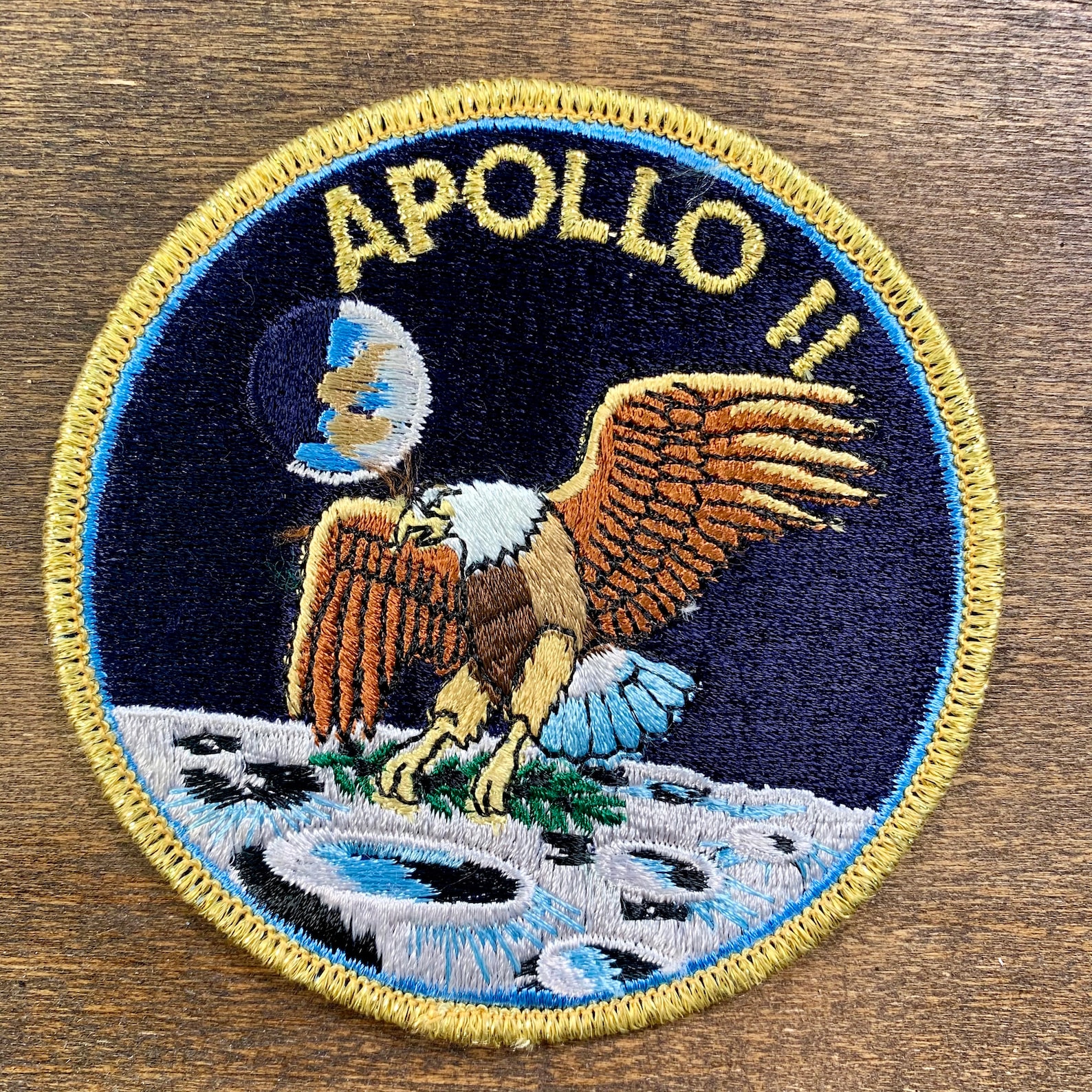 Apollo 11 Mission NASA Souvenir Space Patch | Etsy
