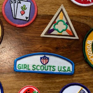 A Batch/lot of 20 Vintage Girls Scout Patches - Etsy