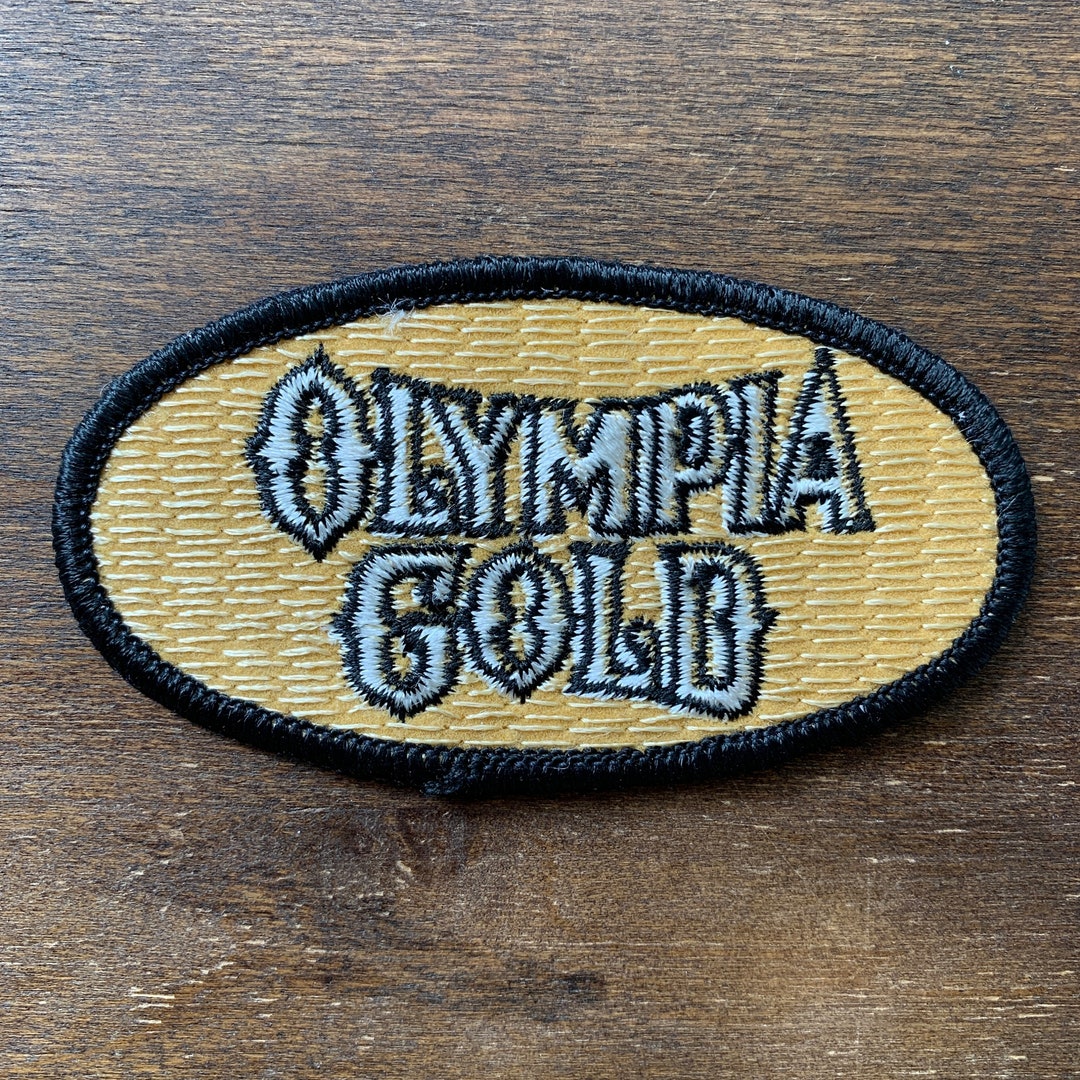 Olympia Gold Beer Patch - Etsy
