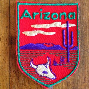 Arizona Vintage Travel Patch - Etsy