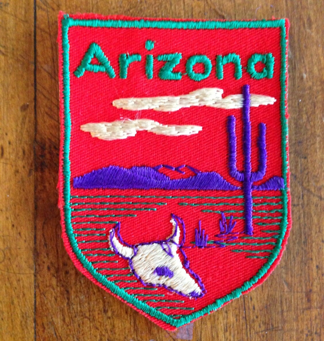 Arizona Vintage Travel Patch - Etsy
