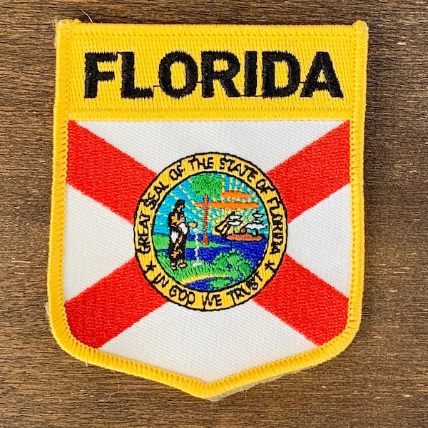 Florida Flag State Patch - Etsy