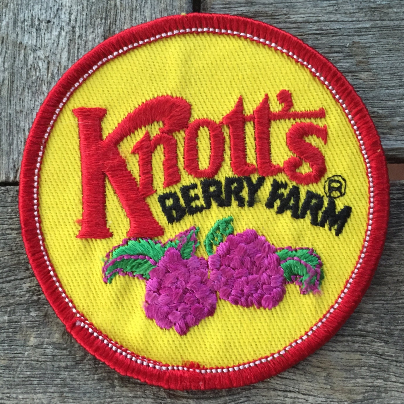 Knott's Berry Farm Vintage Souvenir Travel Patch - Etsy