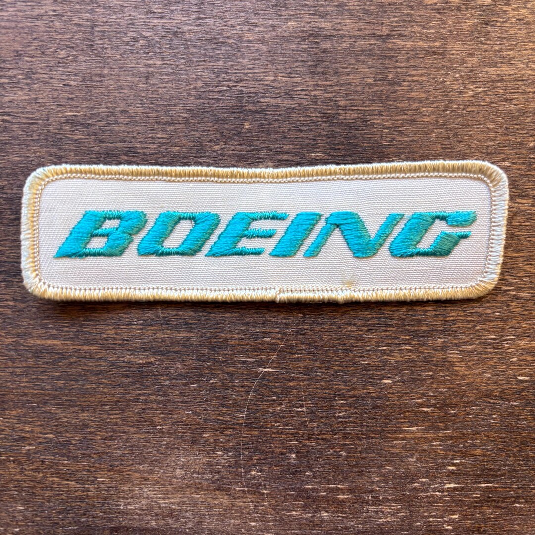 Boeing Vintage Company Logo Patch - Etsy