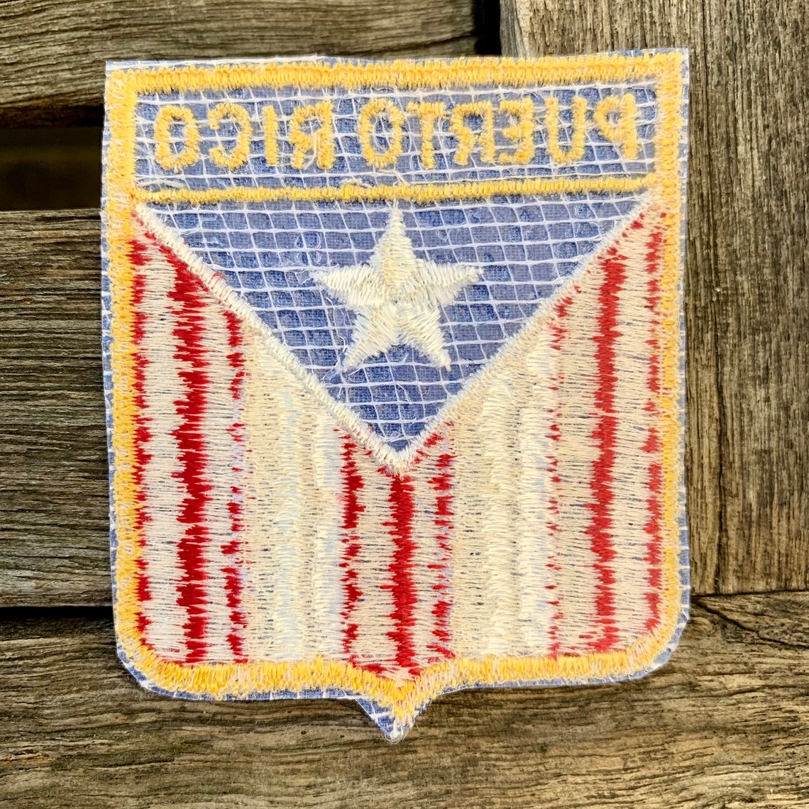 Puerto Rico Flag Souvenir Travel Patch - Etsy