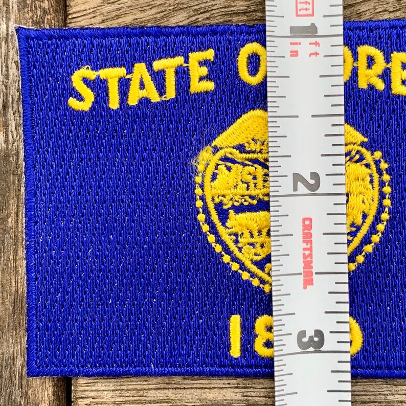 State of Oregon Flag Patch - Etsy