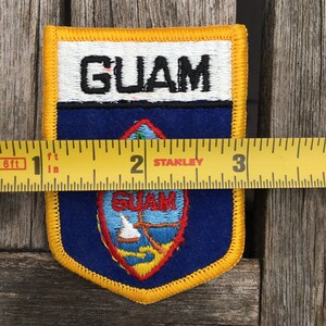 Guam Flag Vintage Travel Patch - Etsy