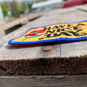Have a Nice Day Vintage Souvenir/novelty Patch - Etsy